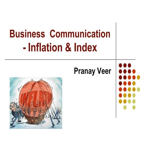 Inflation | PPTX | Commodities | Economy