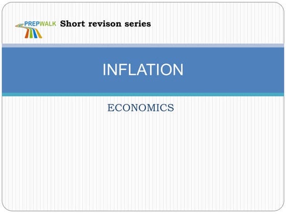 INFLATION OF BUSINESS CYCLE | PPTX | Economy | Business and Finance