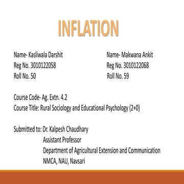 Inflation-calculations,controls,effects.pptx