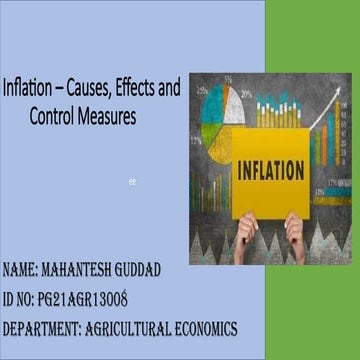 Inflation, Meaning, Types, Causes, Measures, Impacts | PPTX