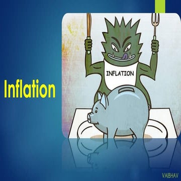 Macro Economics : Lecture on Inflation complete | PDF