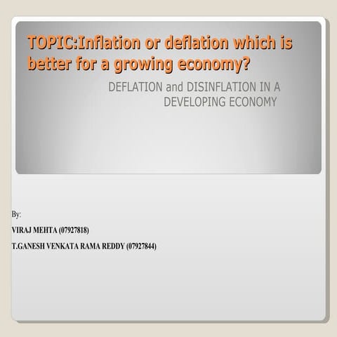 Hyperinflation theory | PPTX