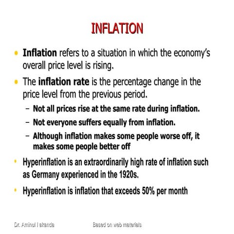 How to measure inflation rate | PPT