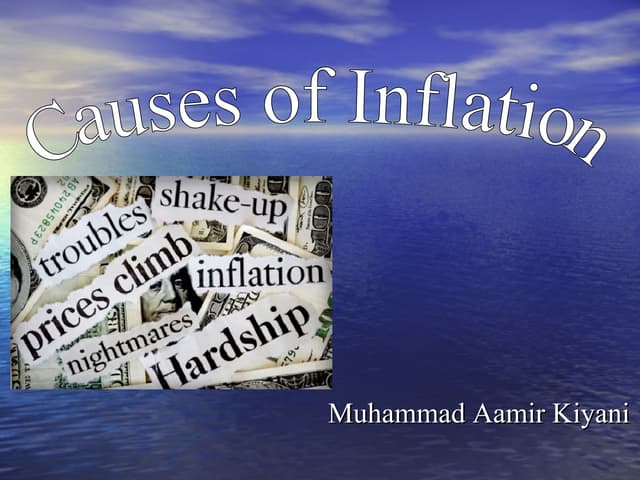 Inflation ppt | PPTX