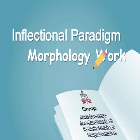 Inflectional paradigm Parte 1 | PPTX