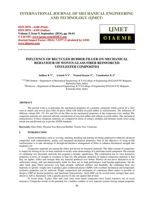 Structural Analysis of Kevlar-49 Fiber Reinforcement Composite Material ...