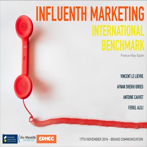 Influenth Marketing - Explication & European Benchmark | PDF