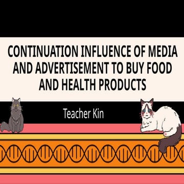 Influence of media and advertisement to buy food and health products.pptx