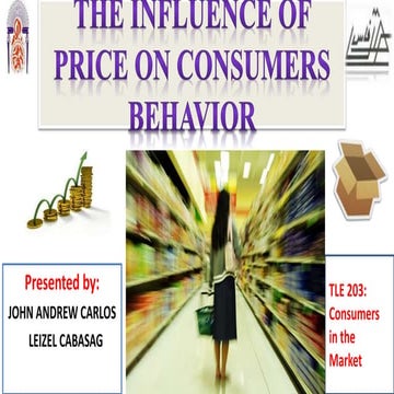 INFLUENCE OF PRICE ON CONSUMERS BEHAVIOR.pptx