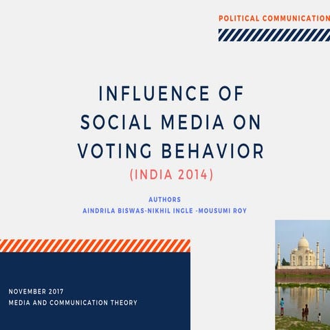 Influence of social media on voting behavior | PDF