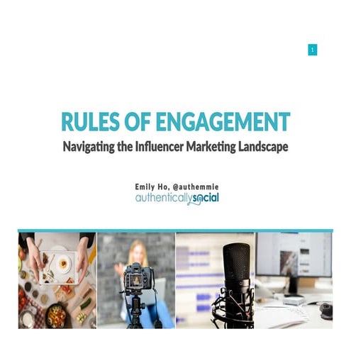 Rules of Engagement: Navigating the Influencer Marketing Landscape | PPT