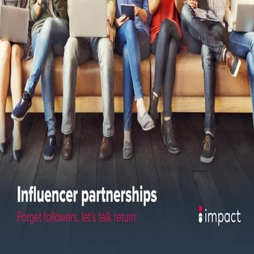Introduction to Brand and Influencer Partnerships | PDF