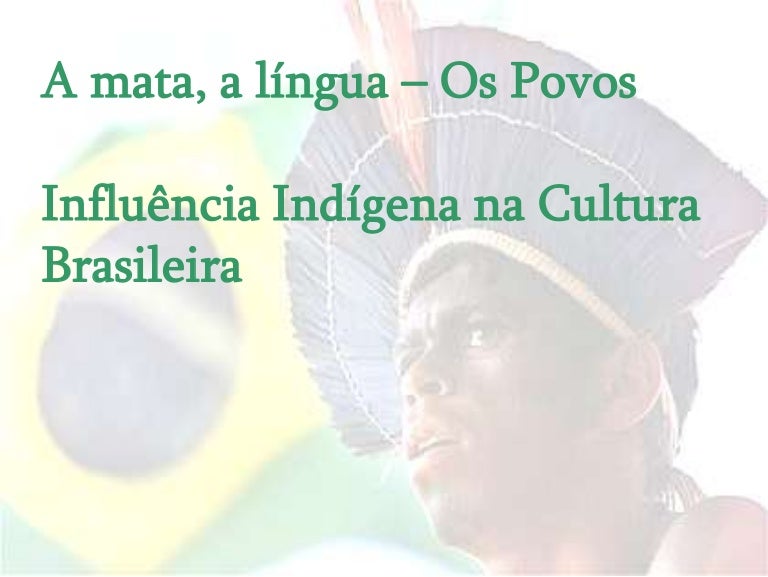 Influências Indígenas Na Cultura Brasileira