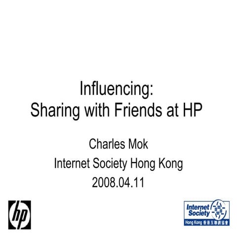 Influencing | PPT