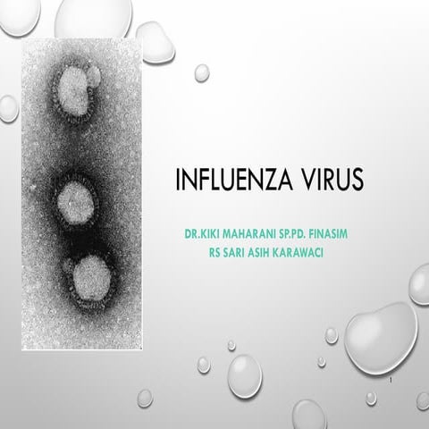 Pengertian influenza dan tipe dari influenza | PPT