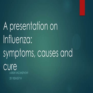 Influenza ppt | PPTX