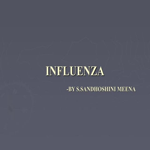 Influenza ppt | PPT
