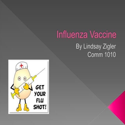 Influenza vaccine | PPTX