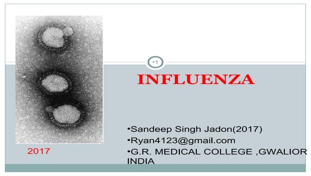 What is influenza (also called flu) | PPT