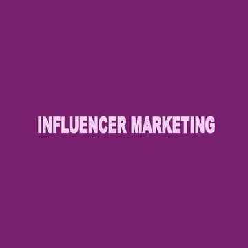 Influncer marketing.................pptx