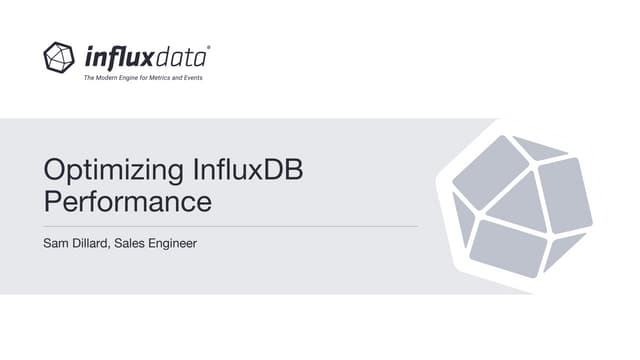 Optimizing Time Series Performance In The Real World Ppt