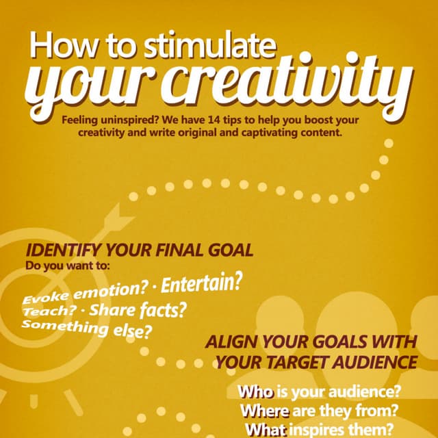 How To Stimulate Your Creativity | PDF | Content Production | Hobbies ...