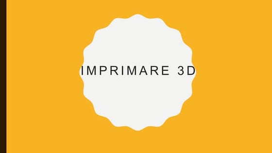Imprimantele 3D vlad cornea | PPT