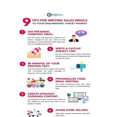 9 Tips for Writing Sales Emails | DOC