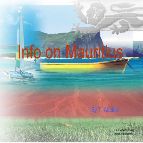 Info on Mauritius | PPT