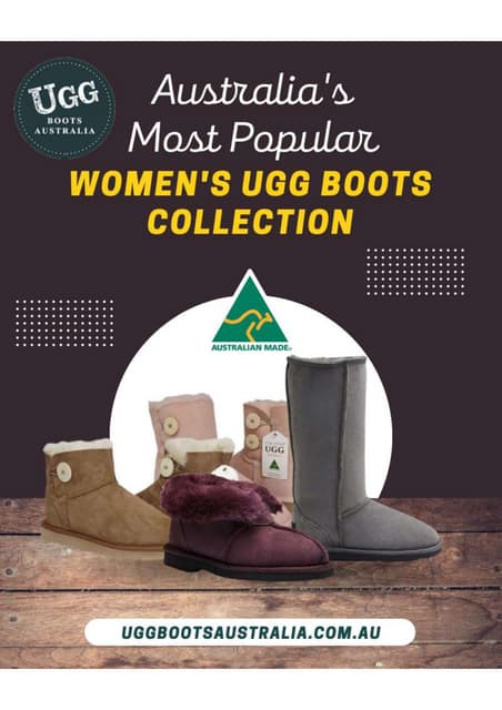 Most popular Ugg Boots in Australia right now | PDF