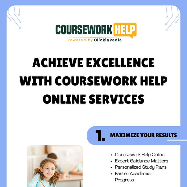 Achieve Excellence with Coursework Help Online Services | PDF