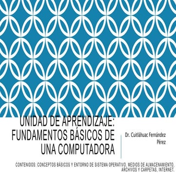Info 3 b unidad 1 conceptos básicos | PPTX | Computing | Technology & Computing