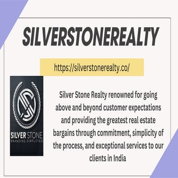 SILVERSTONEREALTY :OUR SERVICES ARE RESIDENTIAL, COMMERCIAL, APARTMENTS ...