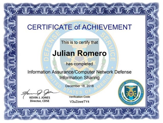 Cyber awareness challenge certificate | PDF | Technology & Computing