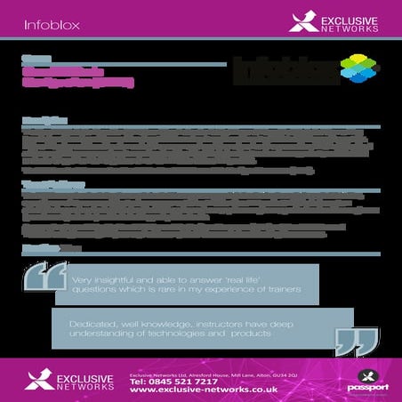 Infoblox core ddi basic_configuration_cdbc | PDF