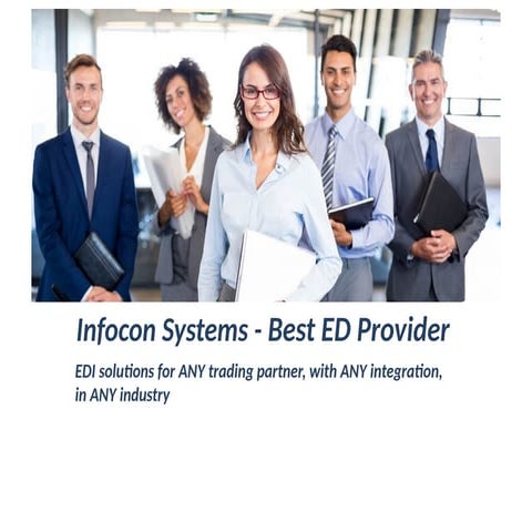 Infocon Systems - Best EDI Solution Provider | PPT