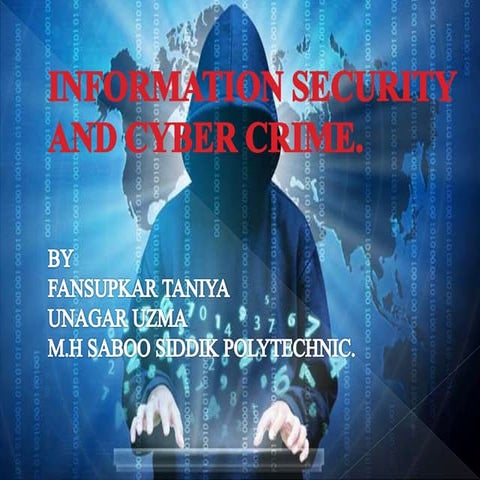 Cybercrime and security | PPT