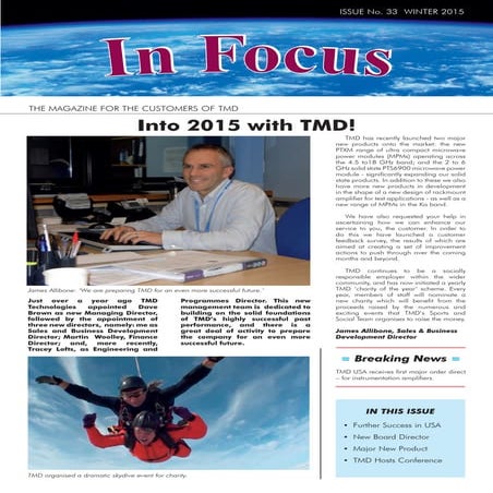 TMD Technologies In focus 33 | PDF