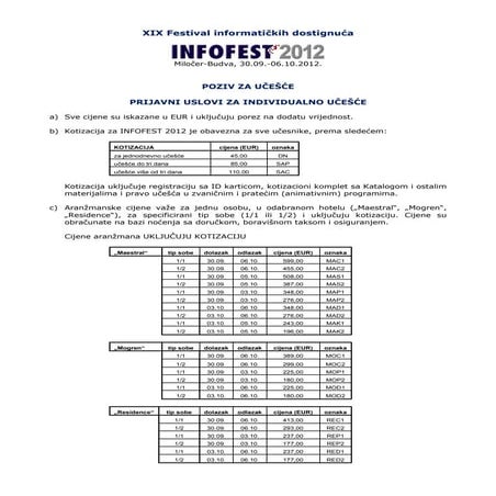 Stara planina cenovnik smestaja | PDF