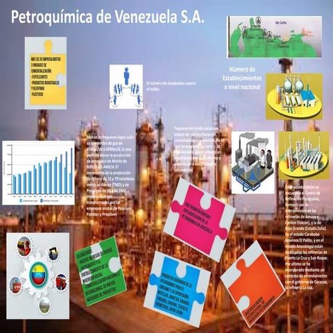 Infografía Petroquímica de Venezuela S.A. (Pequiven) | PDF