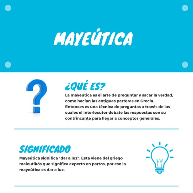 Infografia mayeutica | PDF