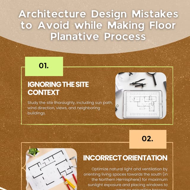 Architecture Design Mistakes to Avoid while Making Floor Plan | PDF