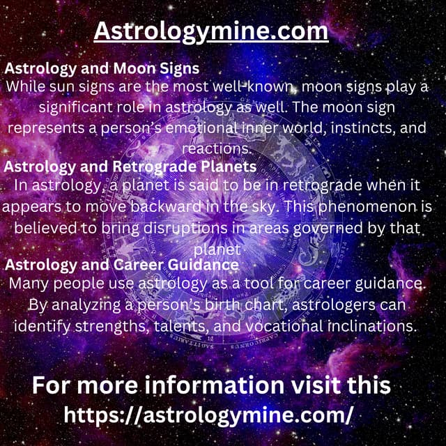 Astrology and Moon Signs | Astrology and Retrograde Planets | PDF