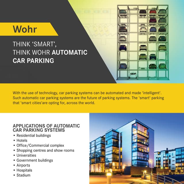 THINK ‘SMART’,THINK WOHR AUTOMATIC CAR PARKING | PPTX | Green Vehicles ...