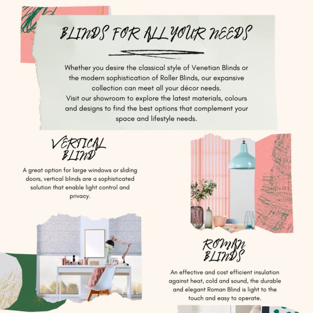 What window blinds are in style now? | PDF