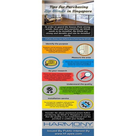 Tips for Purchasing Zip Blinds in Singapore | PDF