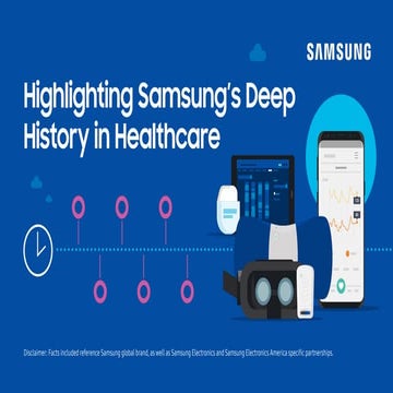 Highlighting Samsung’s Deep History in Healthcare | PDF | Diabetes ...