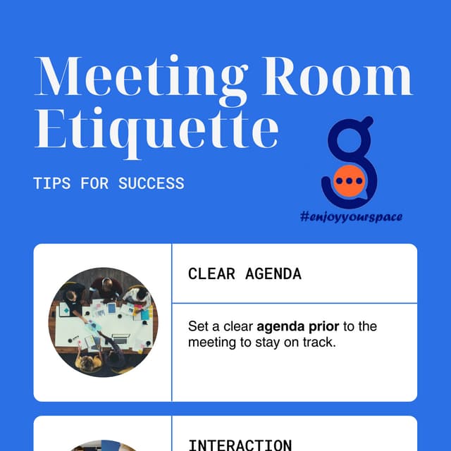 Meeting Room Etiquette: Simple Rules for a Professional Environment | PDF
