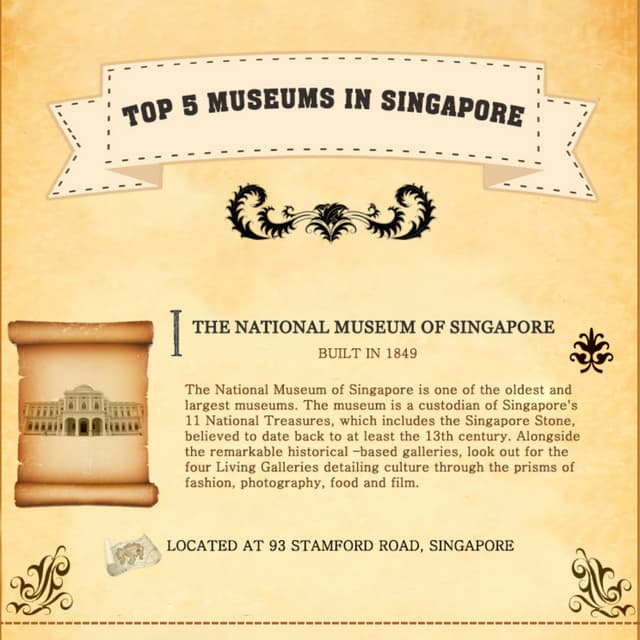 Top 5 Museums In Singapore | PDF