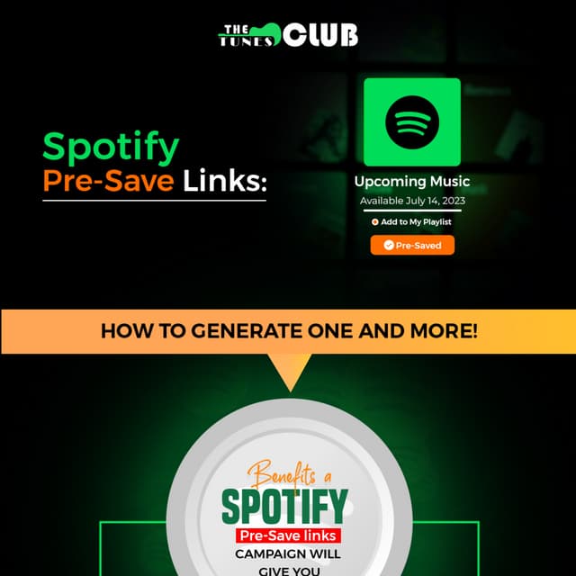 Spotify Pre-Save Links: How To Generate One And More! | PDF